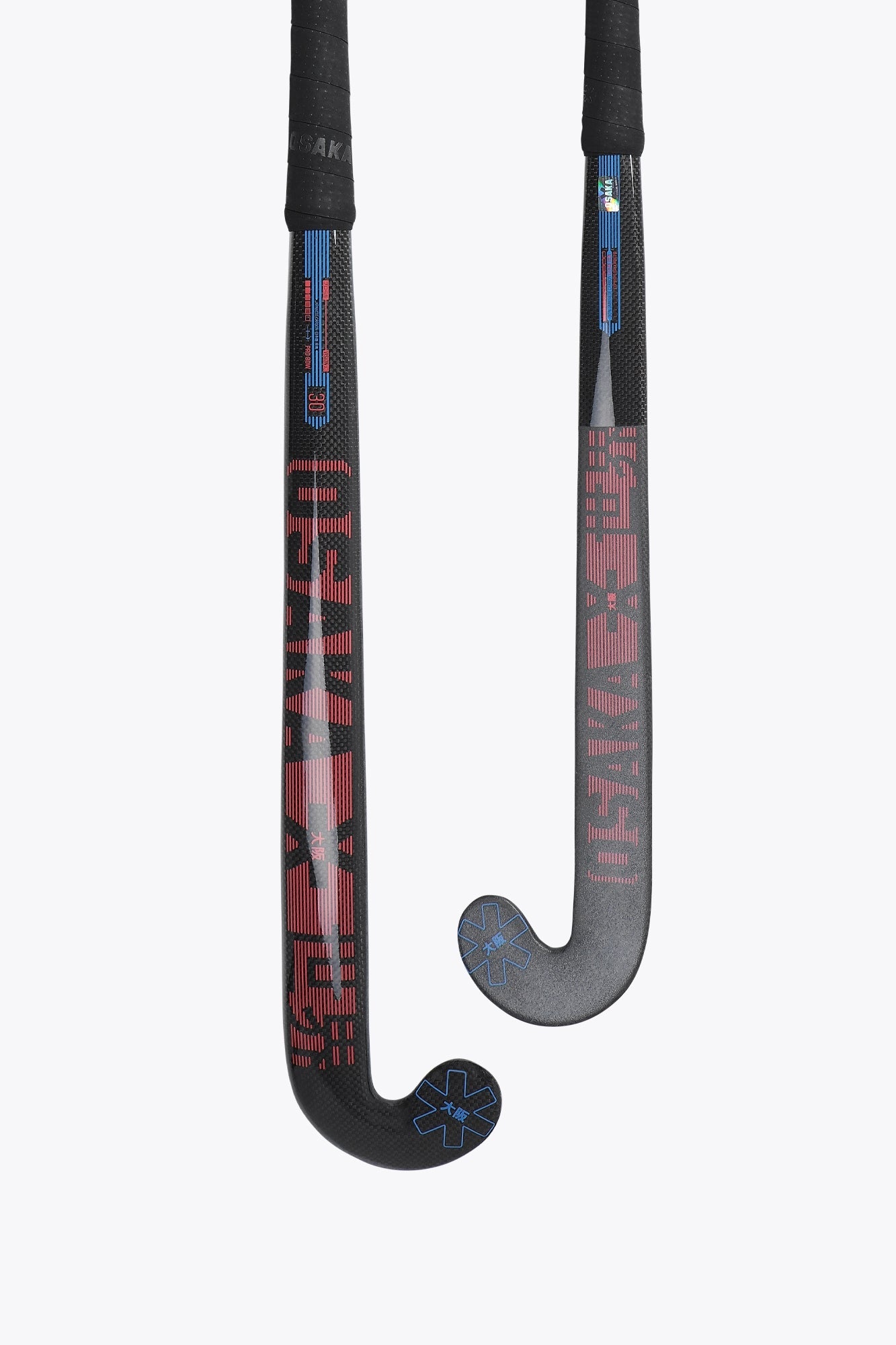 Osaka Indoor Hockey Stick Vision 30 - Pro Bow X | Cayenne Red | Osaka World